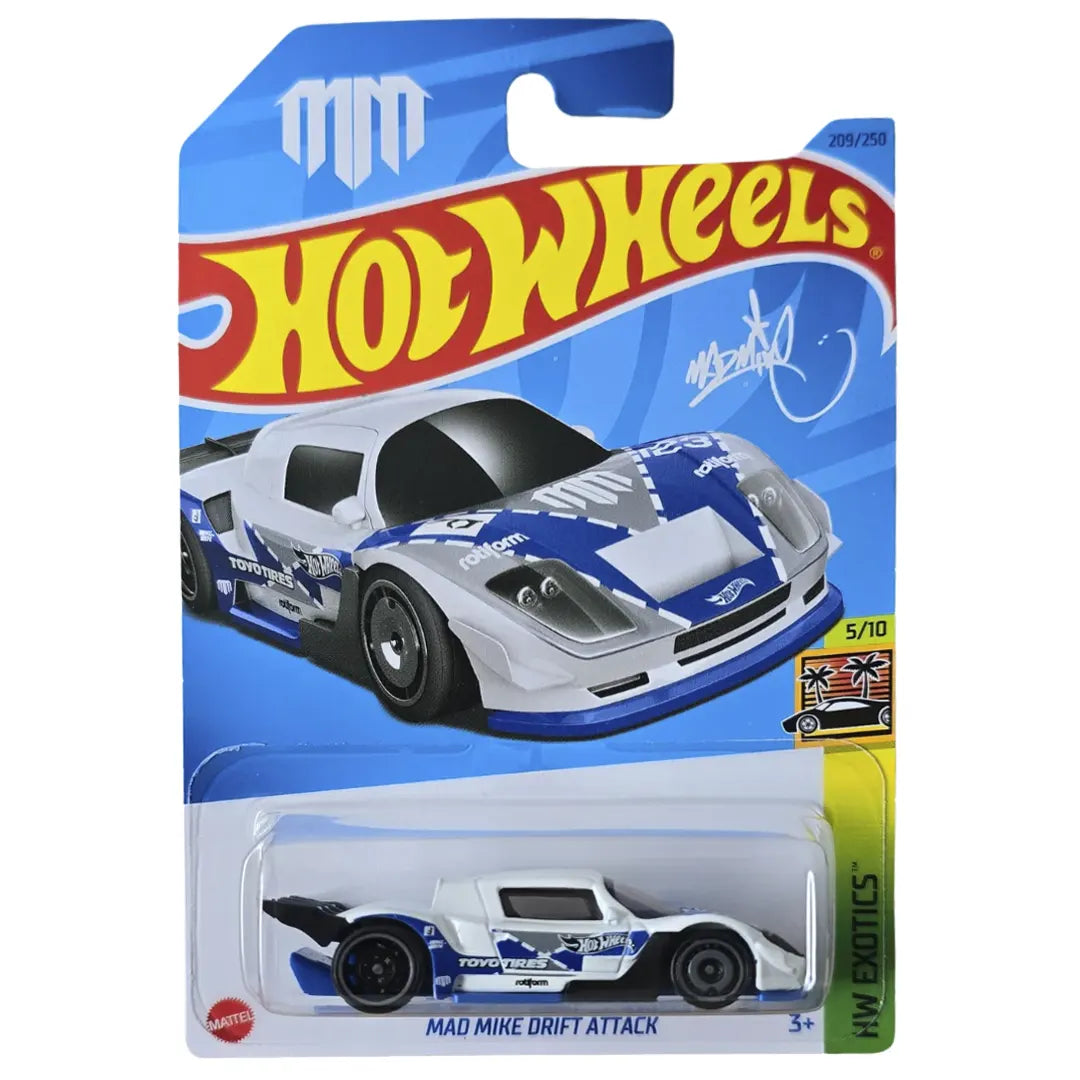 Mad Mike Drift Attack - Exotics 5/10 - Hot Wheels – BlasterChile