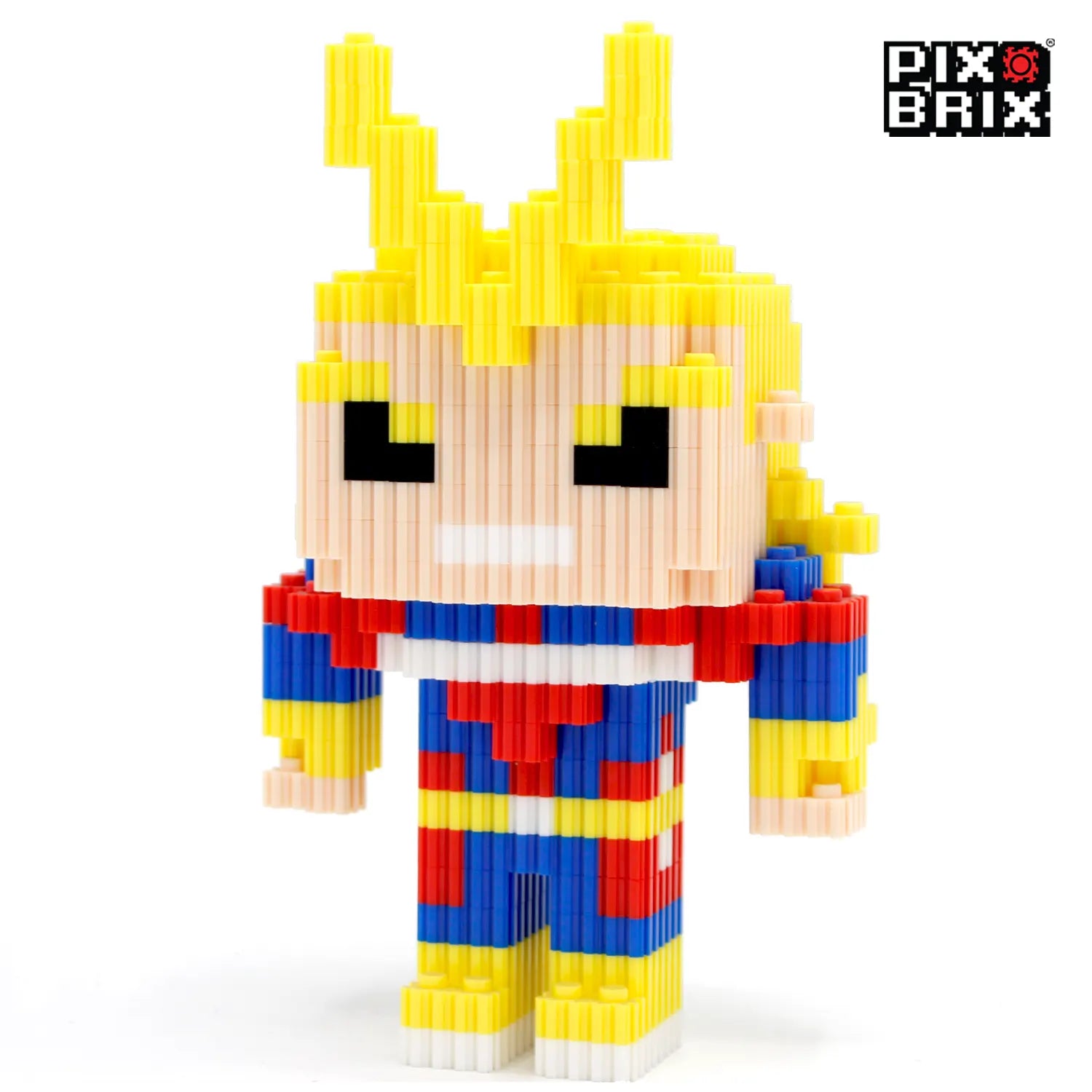 PixBrix 3D - Como hacer a All Might con Pixel Block – BlasterChile