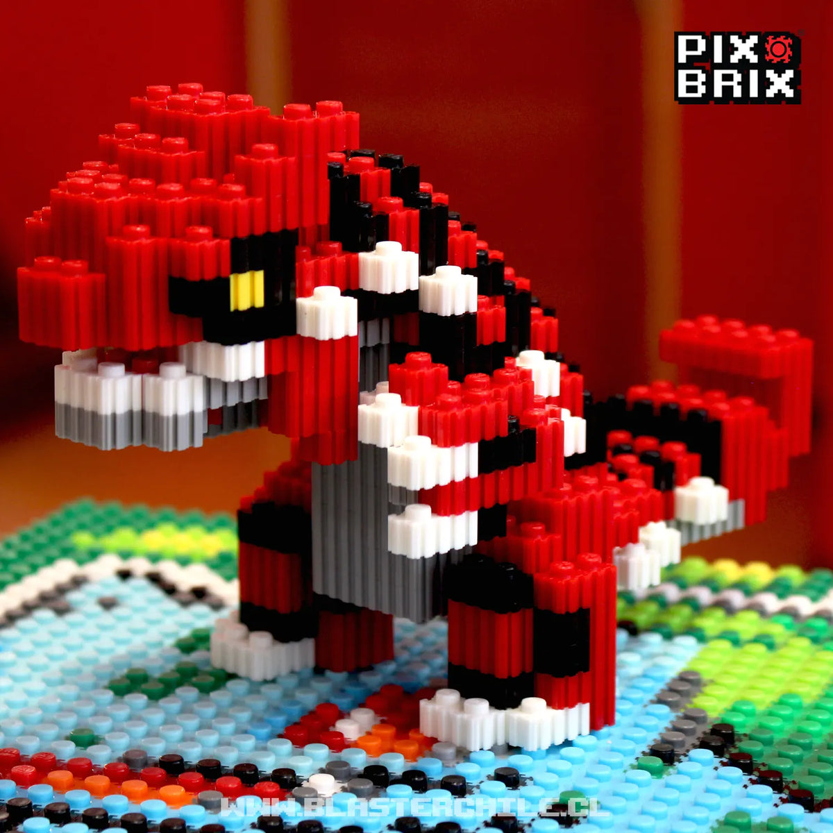 PixBrix 3D - Como hacer a Groudon con Pixel Block – BlasterChile