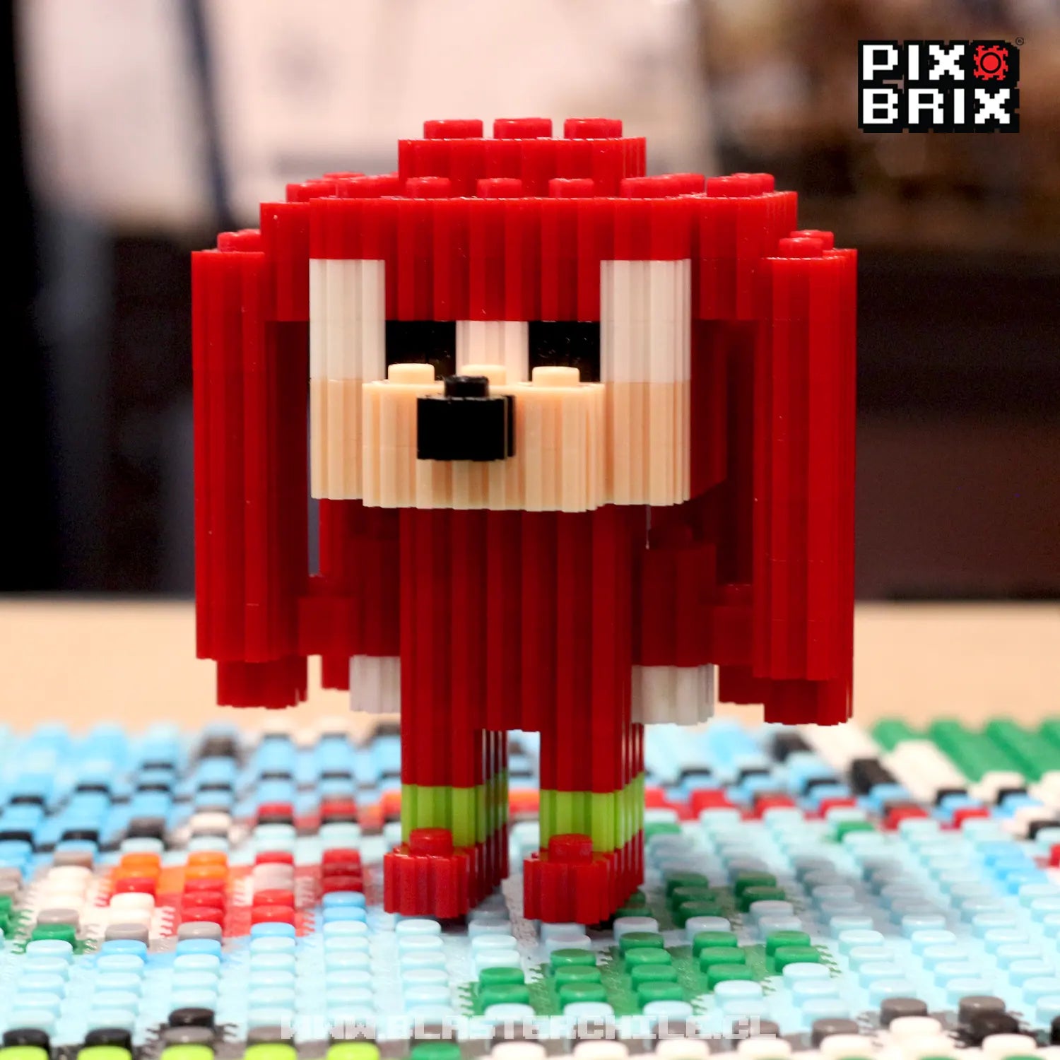 PixBrix 3D - Como hacer a Knuckles Pequeño con Pixel Block – BlasterChile