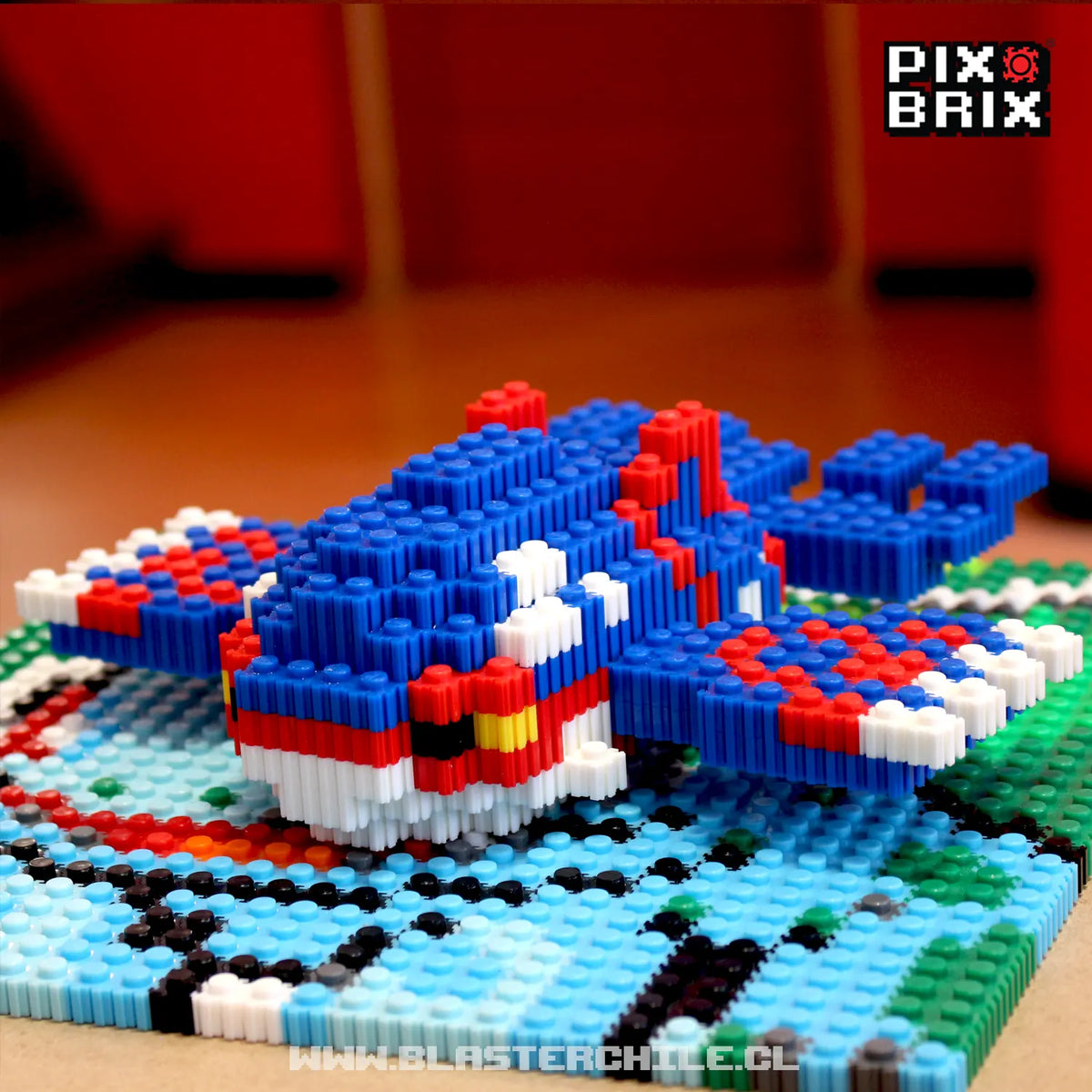 PixBrix 3D - Como hacer a Kyogre con Pixel Block – BlasterChile