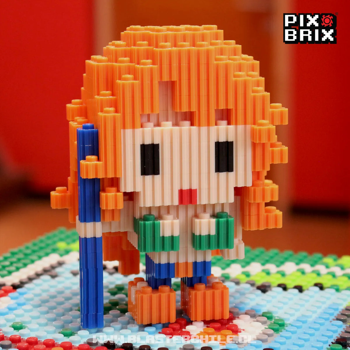 PixBrix 3D - Como hacer a Nami con Pixel Block – BlasterChile