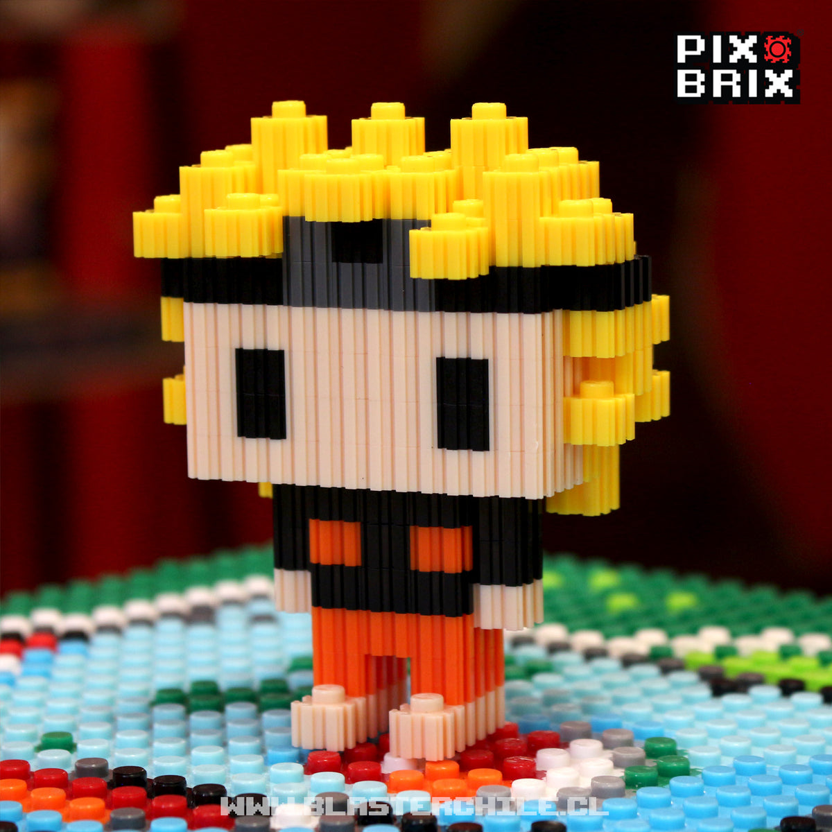 PixBrix 3D - Como hacer a Naruto con Pixel Block – BlasterChile