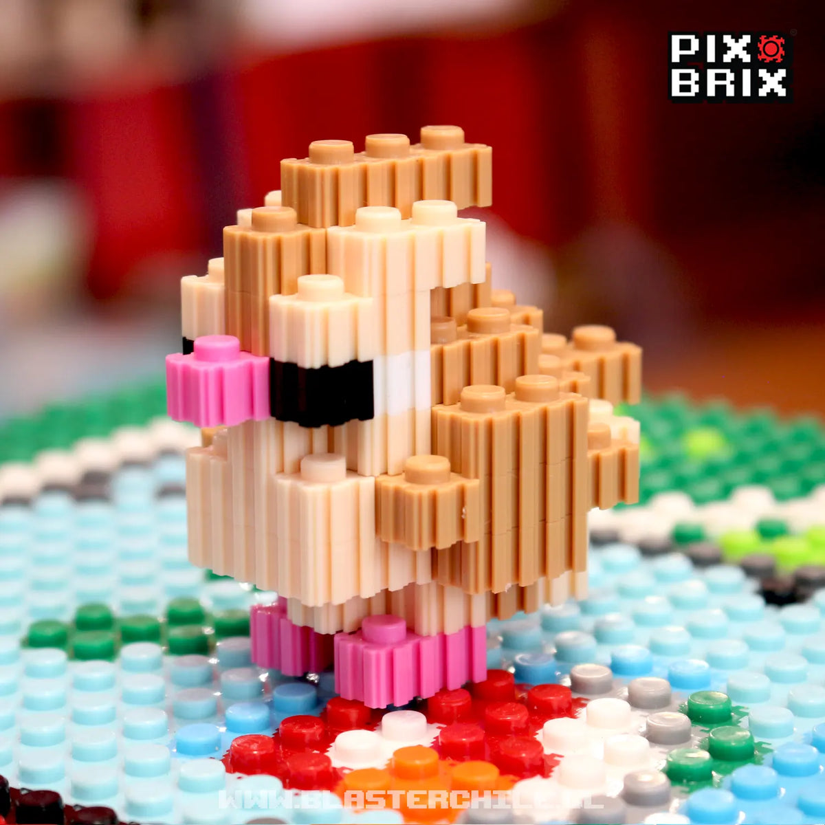PixBrix 3D - Como hacer a Pidgey con Pixel Block – BlasterChile