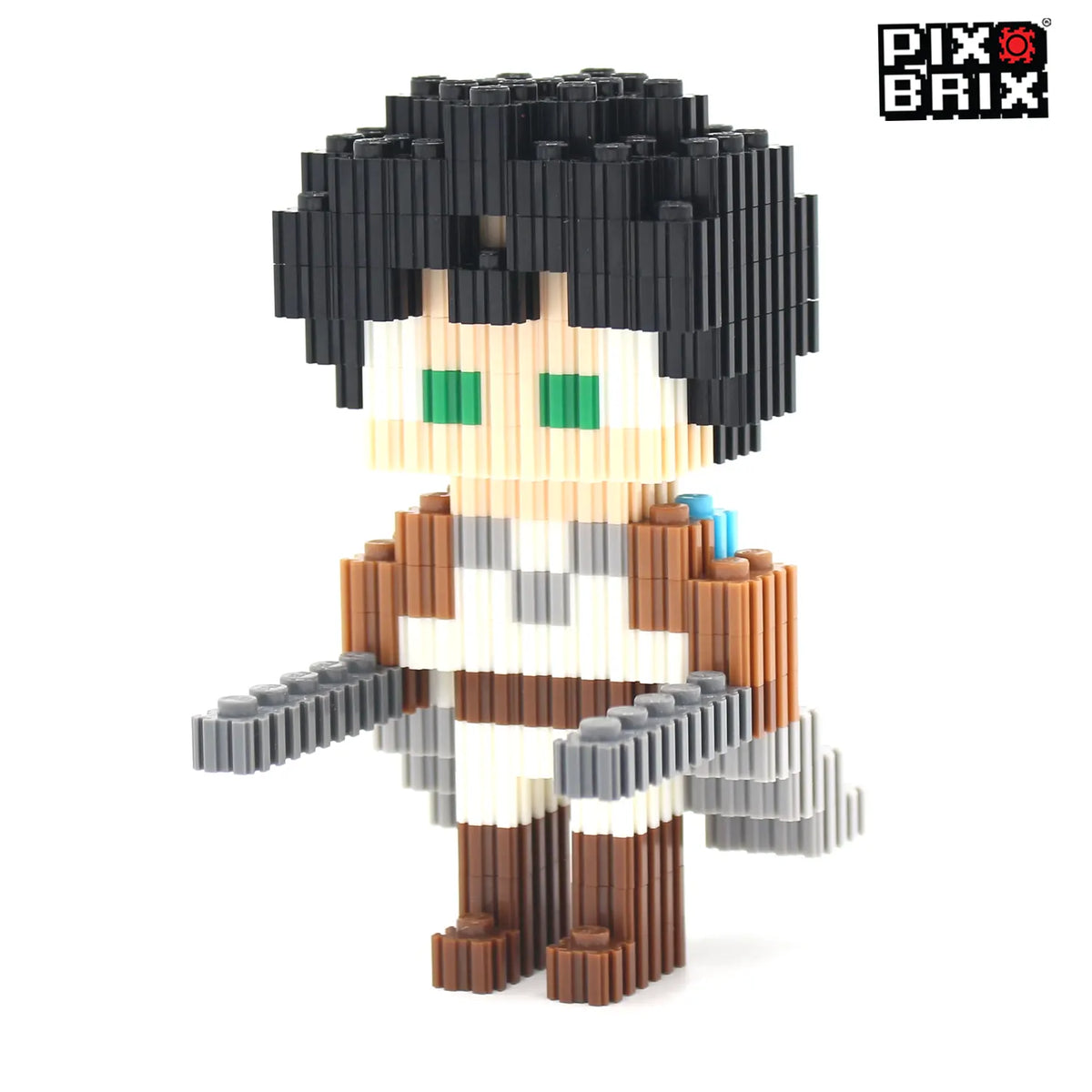 PixBrix 3D - Como hacer a Eren Yaeger con Pixel Block – BlasterChile