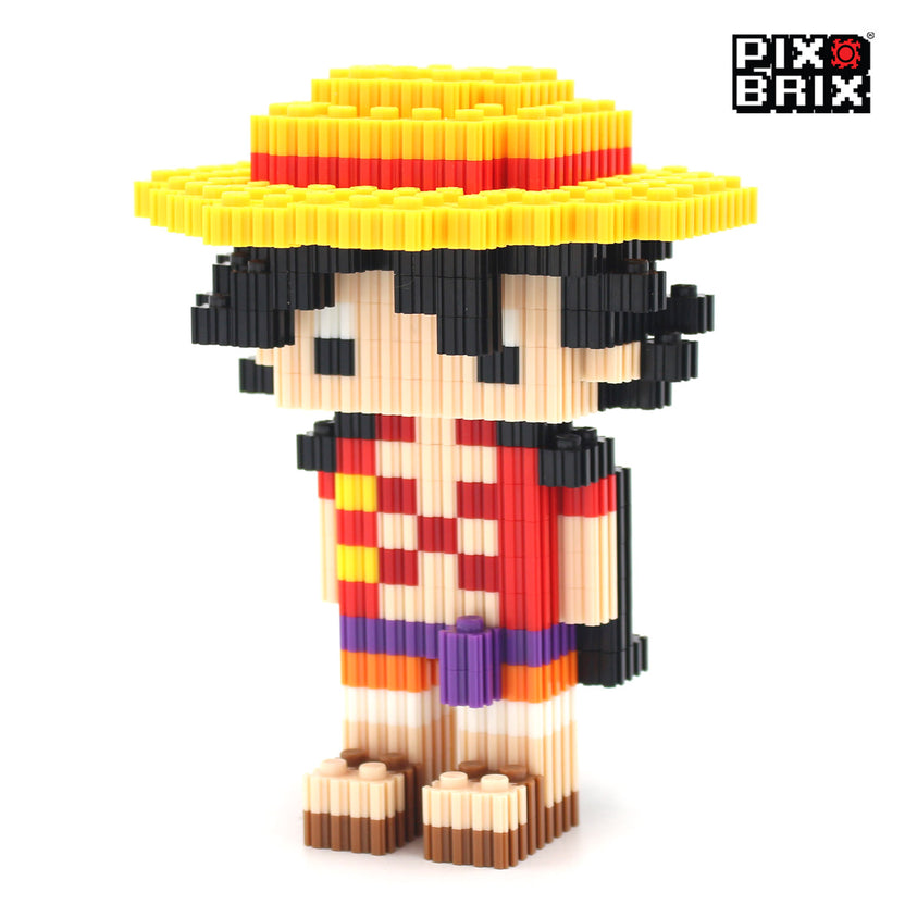 PixBrix 3D - Como hacer a Luffy Yonko con Pixel Block – BlasterChile