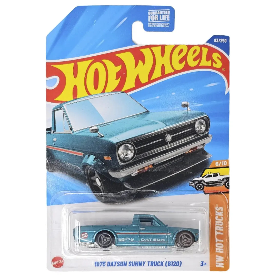 1975 Datsun Sunny Truck (B120) - Hot Trucks 6/10 - Hot Wheels – BlasterChile