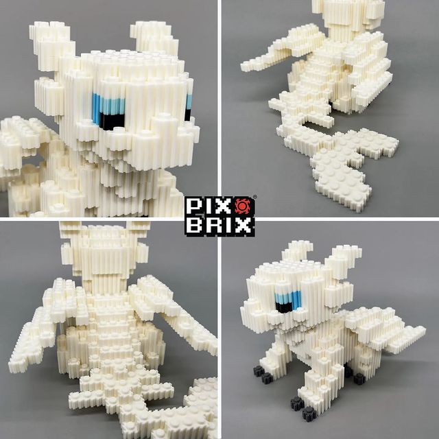 Light Fury Armable 3D - Como entrenar a tu Dragon - Pix Brix – BlasterChile