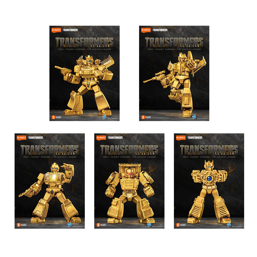 SET 5 FIGURAS - Transformers-X Yearly Version 2024 The Golden Lagoon ...