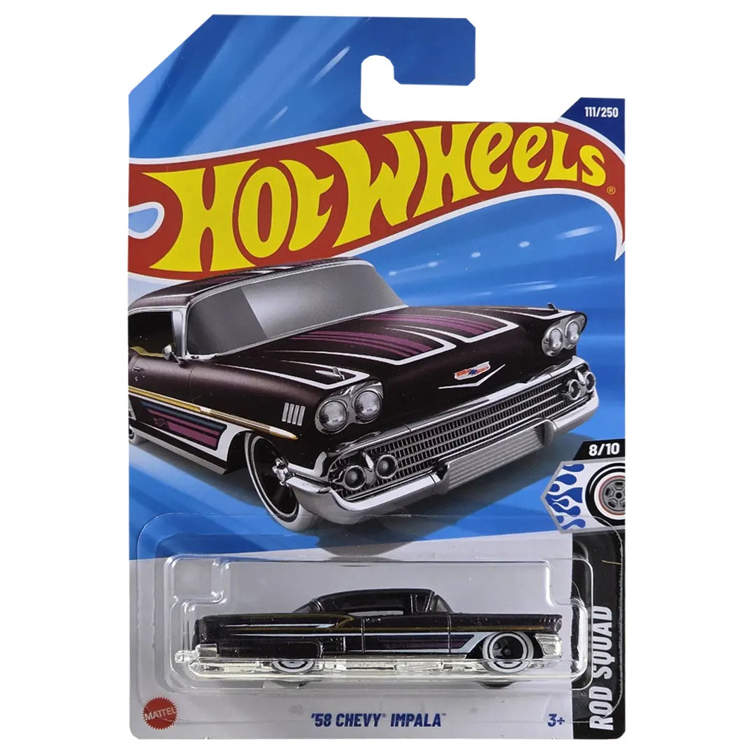 58 Chevy Impala - Rod Squad 8/10 - Hot Wheels – BlasterChile