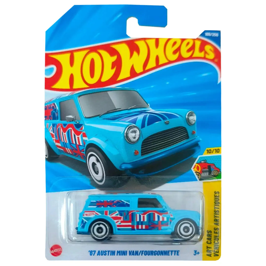 67 Austin Mini Van - Art Cars 10/10 - Hot Wheels – BlasterChile