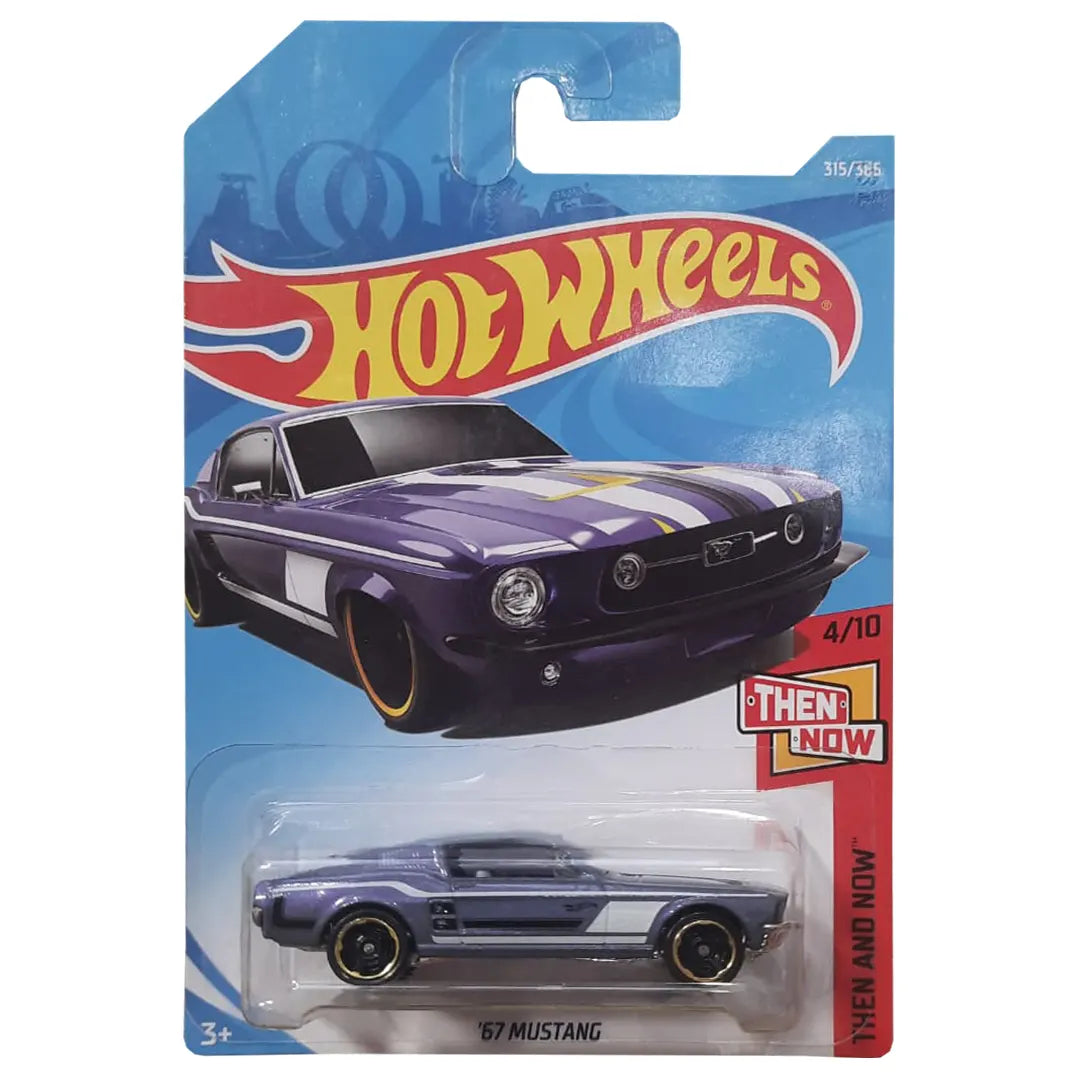 67 Mustang - Then and Now 4/10 - Hot Wheels – BlasterChile