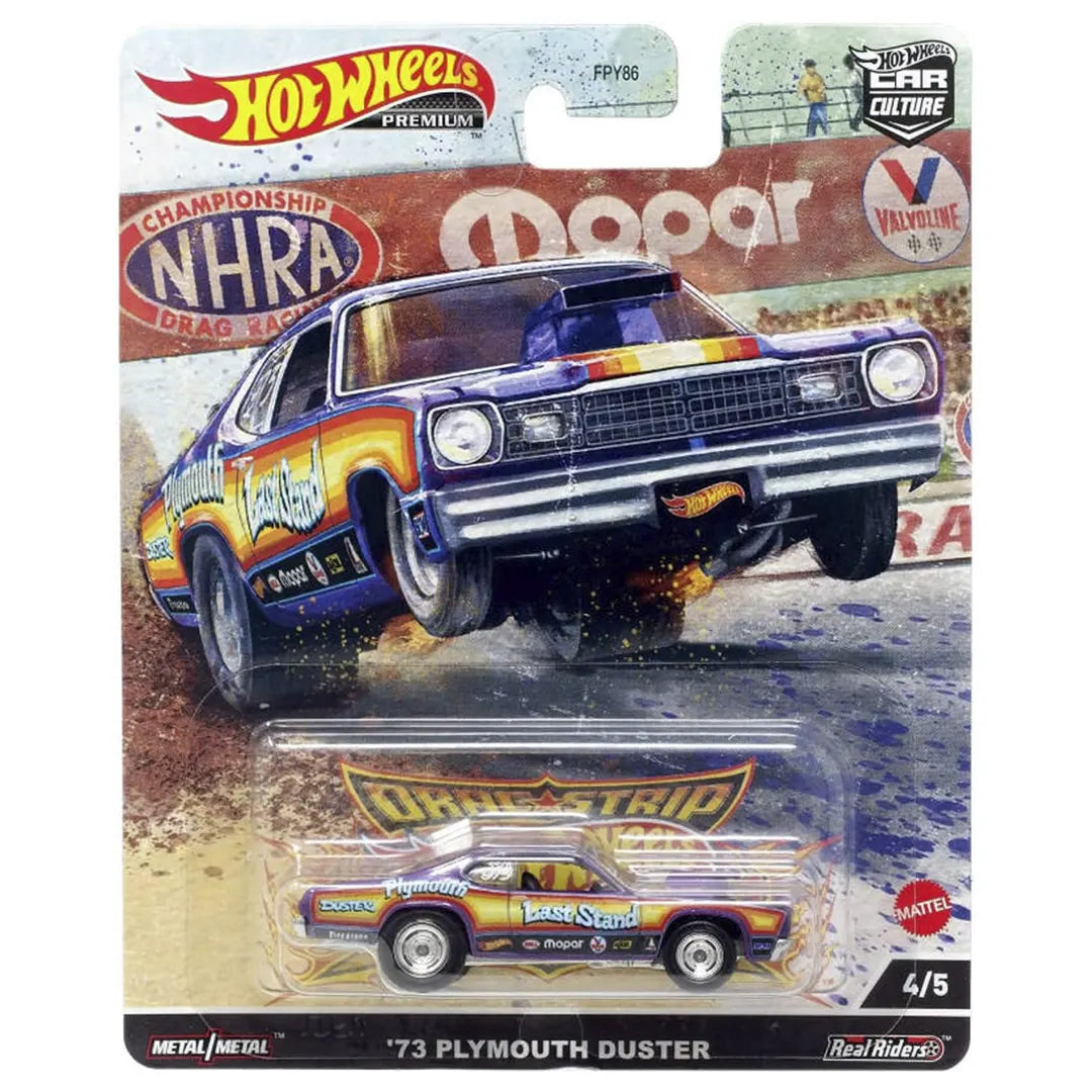 73 Plymouth Duster - Dragstrip Demons 4/5 - Hot Wheels – BlasterChile