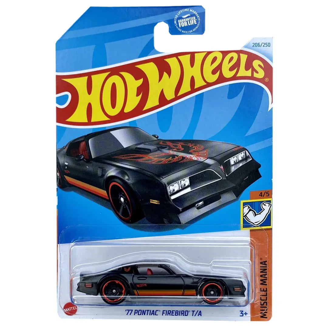 77 Pontiac Firebird T/A - Muscle Mania 4/5 - Hot Wheels – BlasterChile