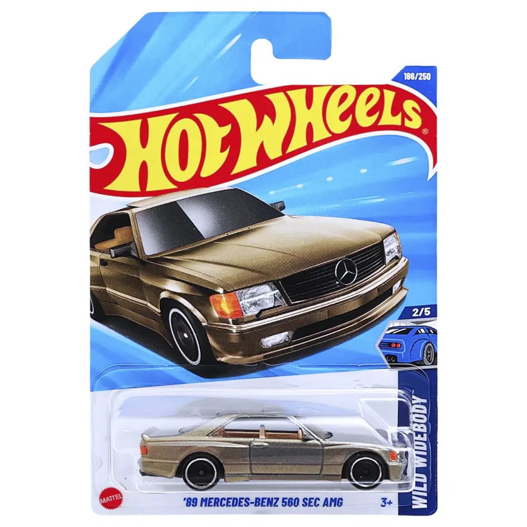 89 Mercedes Benz 560 Sec Amg - Wild Widebody 2/5 - Hot Wheels ...