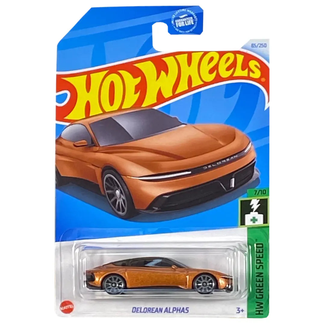 Delorean Alphas - Green Speed 7/10 - Hot Wheels – BlasterChile