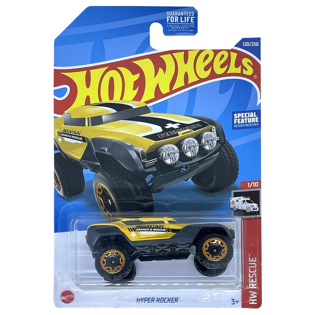 Hyper Rocker - Rescue 1/10 - Hot Wheels – BlasterChile