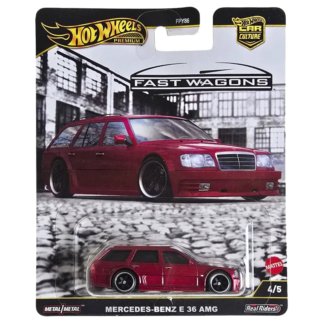 Mercedes Benz E 36 Amg - Fast Wagons 4/5 - Hot Wheels – BlasterChile