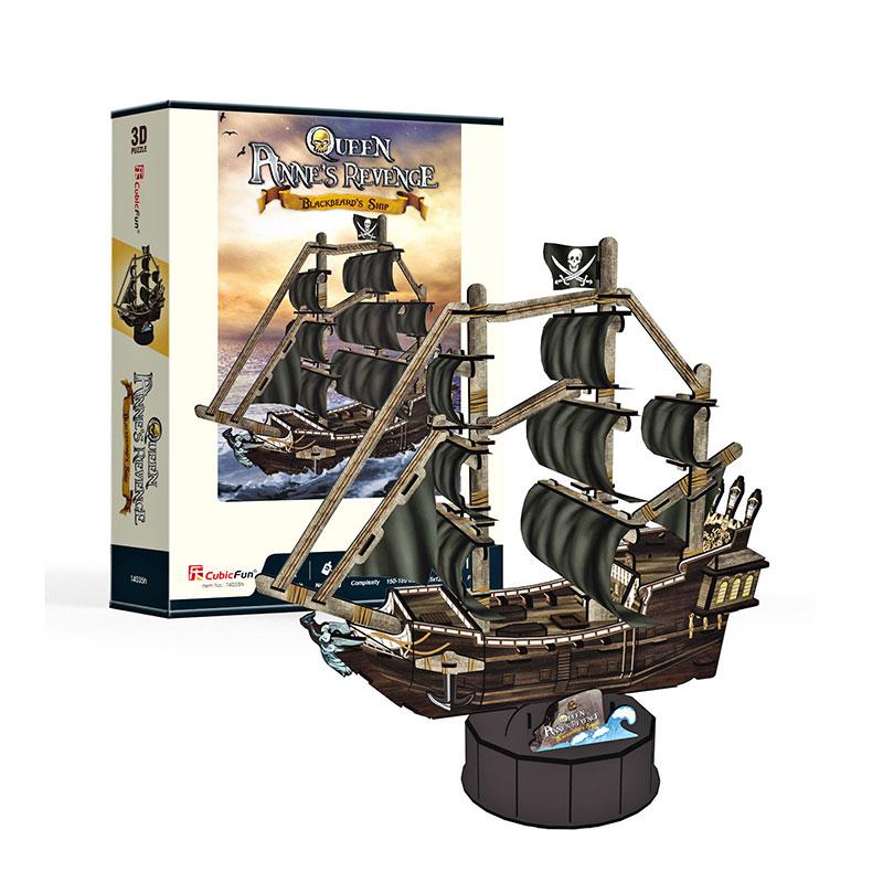 Queen Anne Mini - Rompecabezas 3D – BlasterChile
