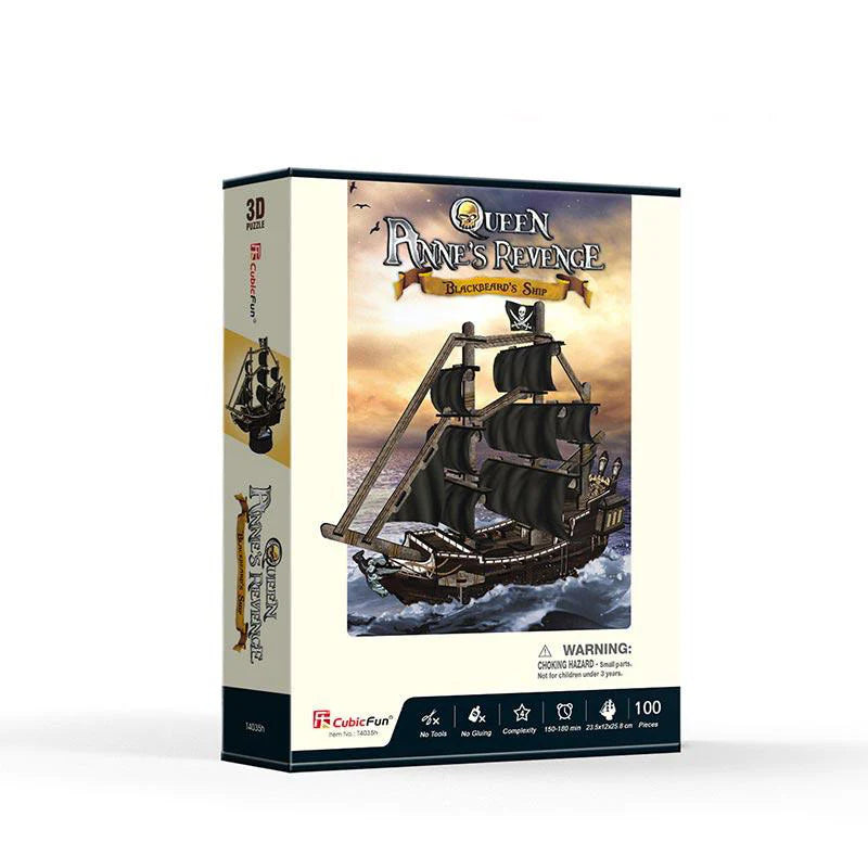 Queen Anne Mini - Rompecabezas 3D – BlasterChile