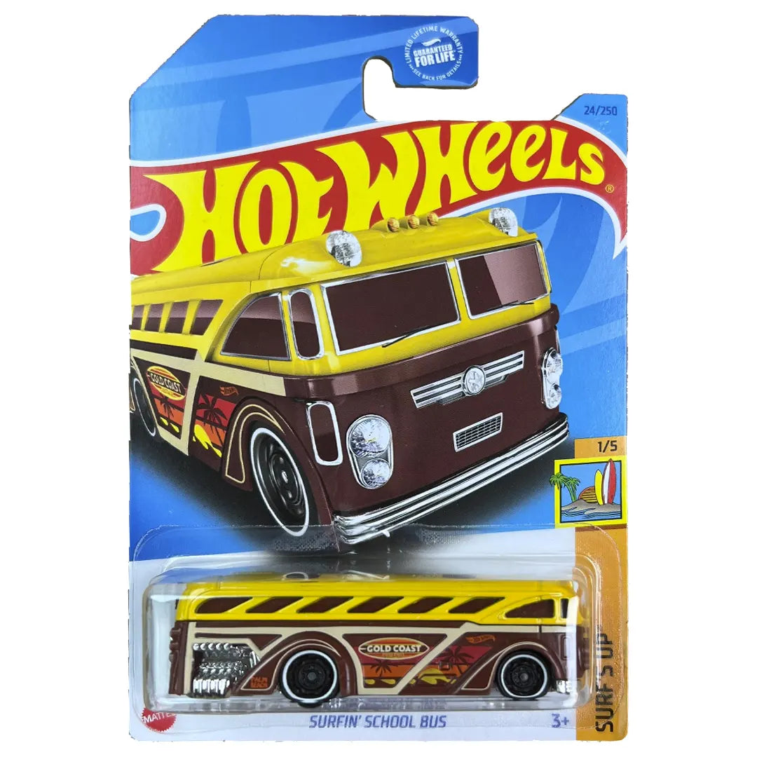 Surfin School Bus - Surf s Up 1/5 - Hot Wheels – BlasterChile