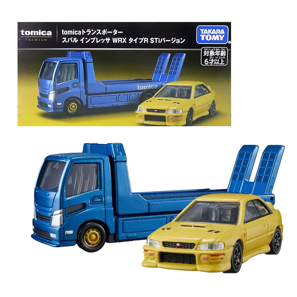 TRANSPORTER SUBARU IMPREZA WRX TYPE R STI VERSION - Tomica Premium - T ...