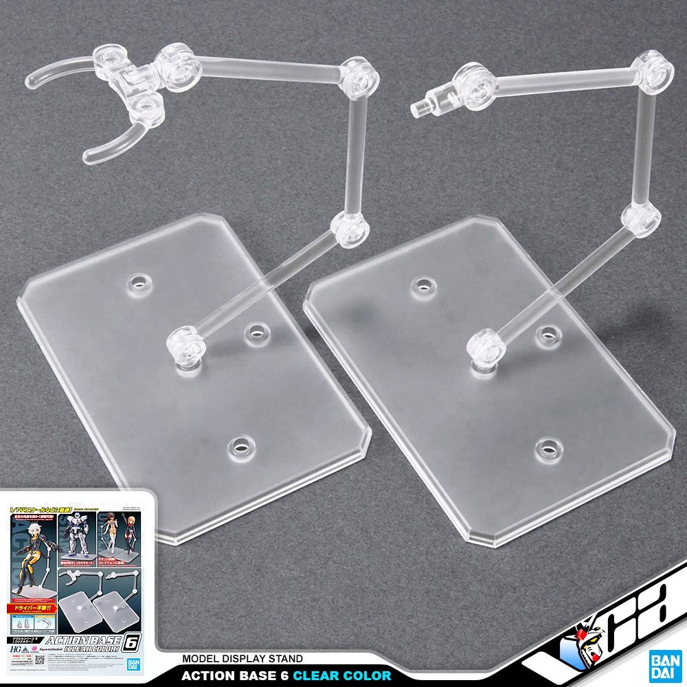 Action Base 6 - Clear - Bandai – BlasterChile