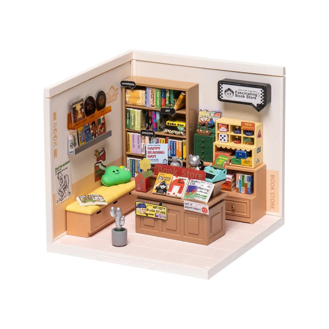 Fascinating Book Store - Maqueta a Escala - Rolife – BlasterChile