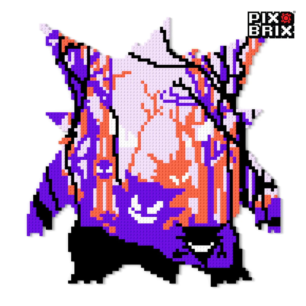 Gengar Puzzle 2D- 67 x 64cm - Pix Brix – BlasterChile