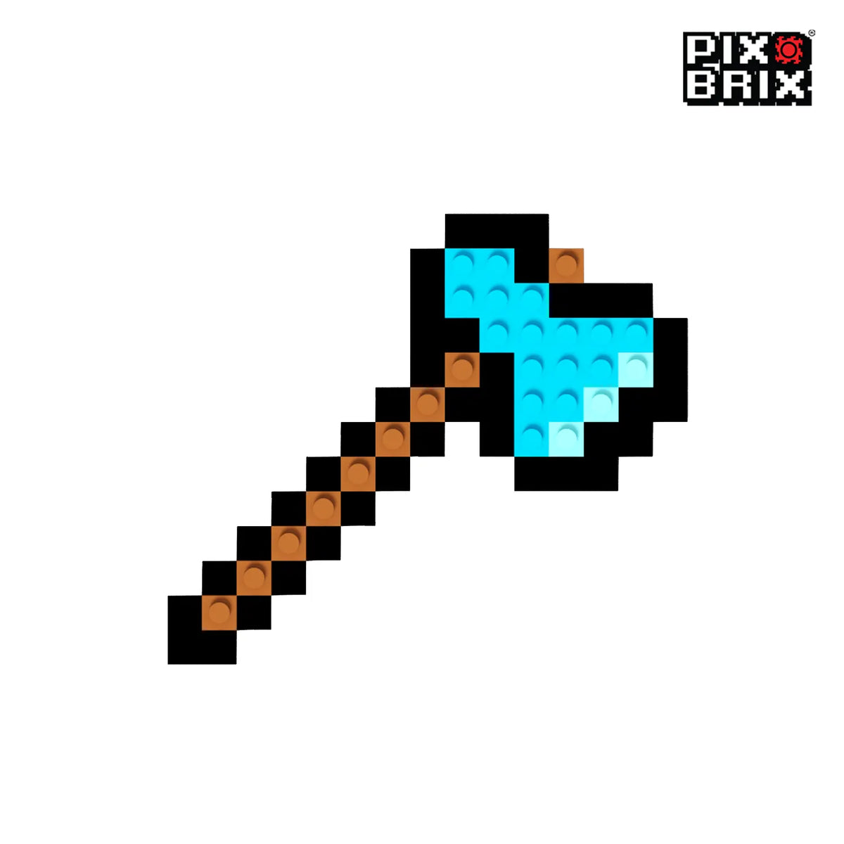 Herramientas Diamante Armable 3D - Minecraft - Pix Brix – BlasterChile