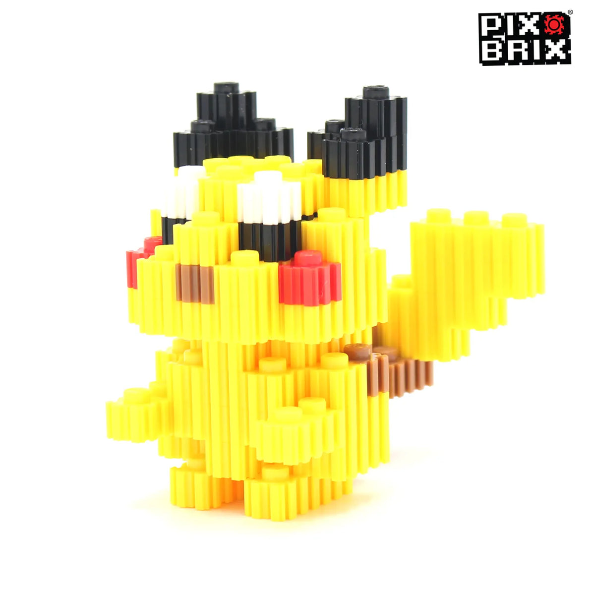 Pikachu Pequeño Armable 3D - Pokemon - Pix Brix – BlasterChile