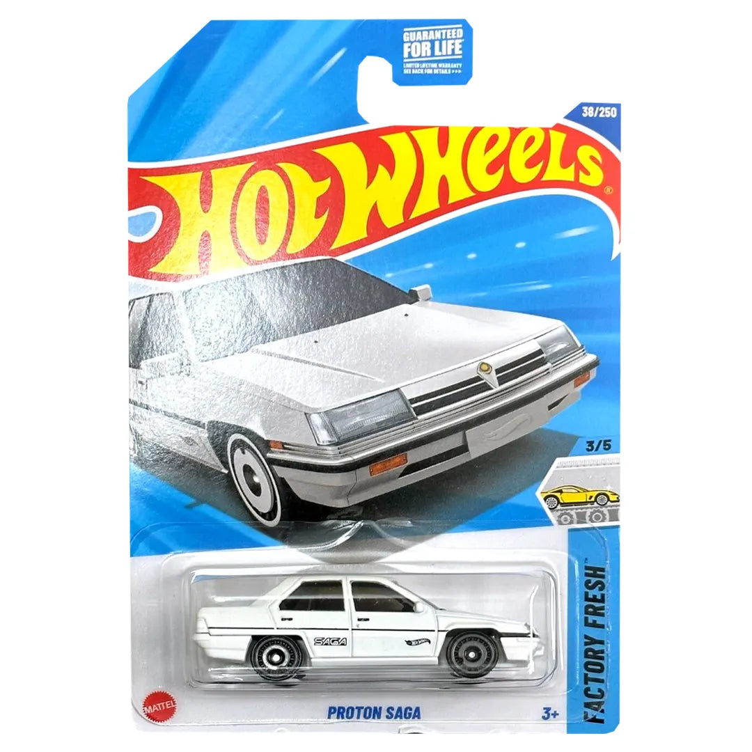 Proton Saga - Factory Fresh 3/5 - Hot Wheels – BlasterChile