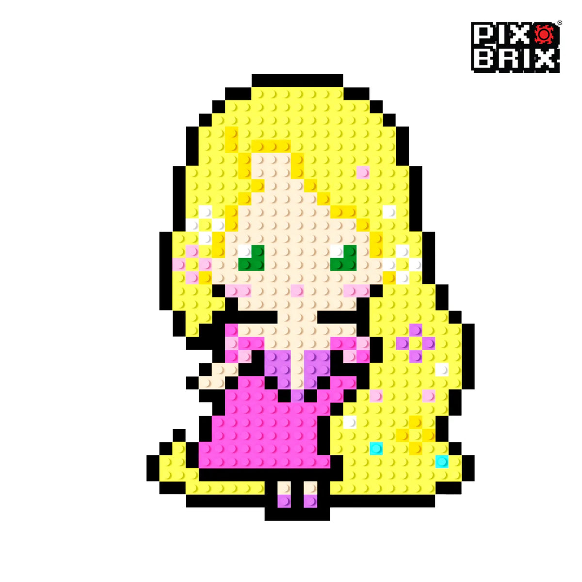 Rapunzel Puzzle 2D- 27 x 20cm - Disney - Pix Brix – BlasterChile