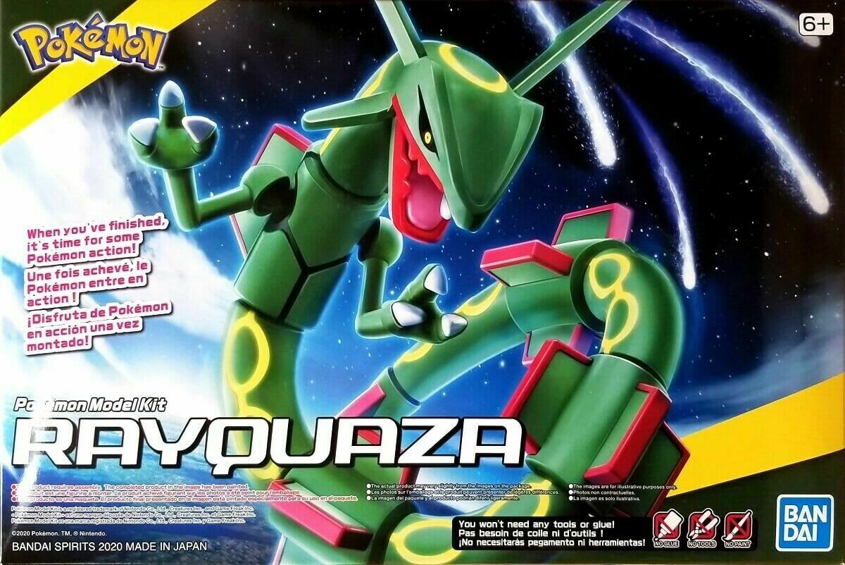 Rayquaza - Pokemon Model Kit - Bandai – BlasterChile