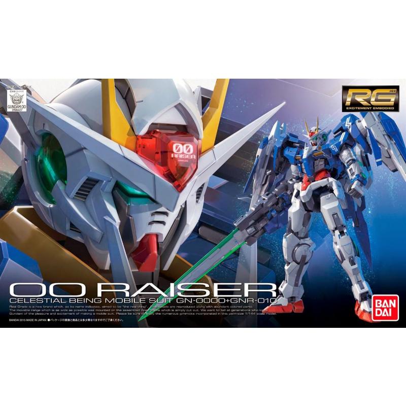 RG 1/144 00 RAISER - Model Kit Articulado - Bandai – BlasterChile