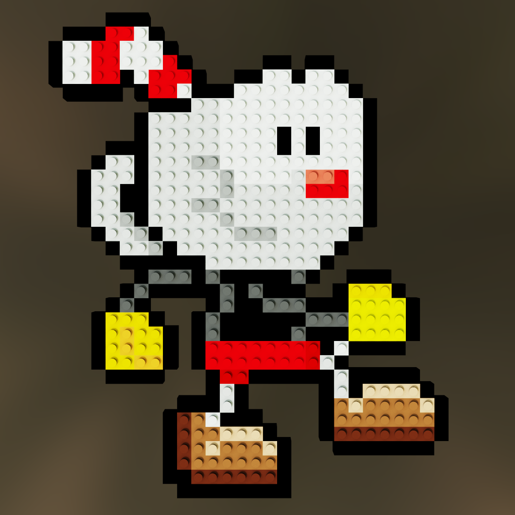 Cuphead - The Cuphead Show - Armable 2D - Pix Brix – BlasterChile