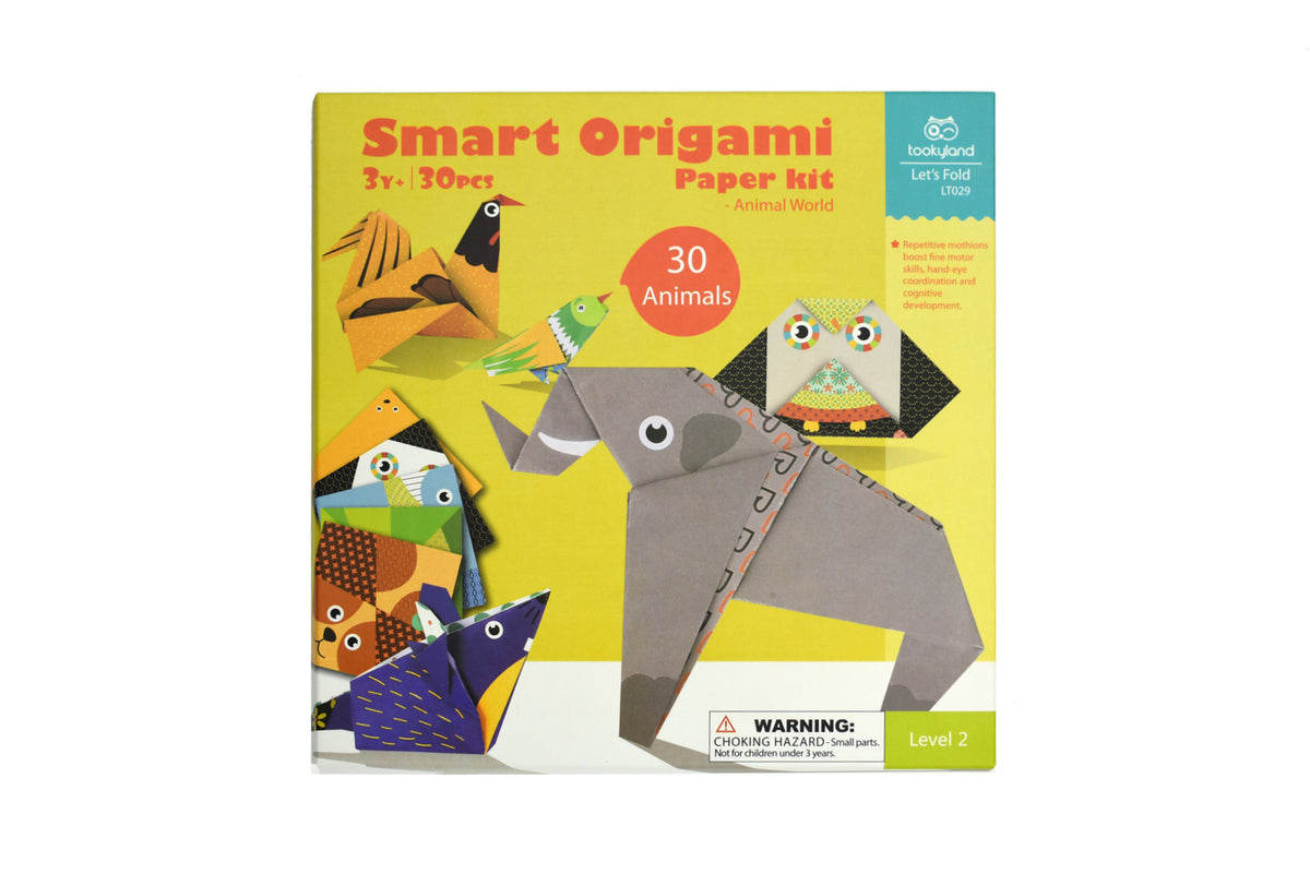 Kit de Origami Infantil Mundo Animal - 30 Animales - Origami – BlasterChile