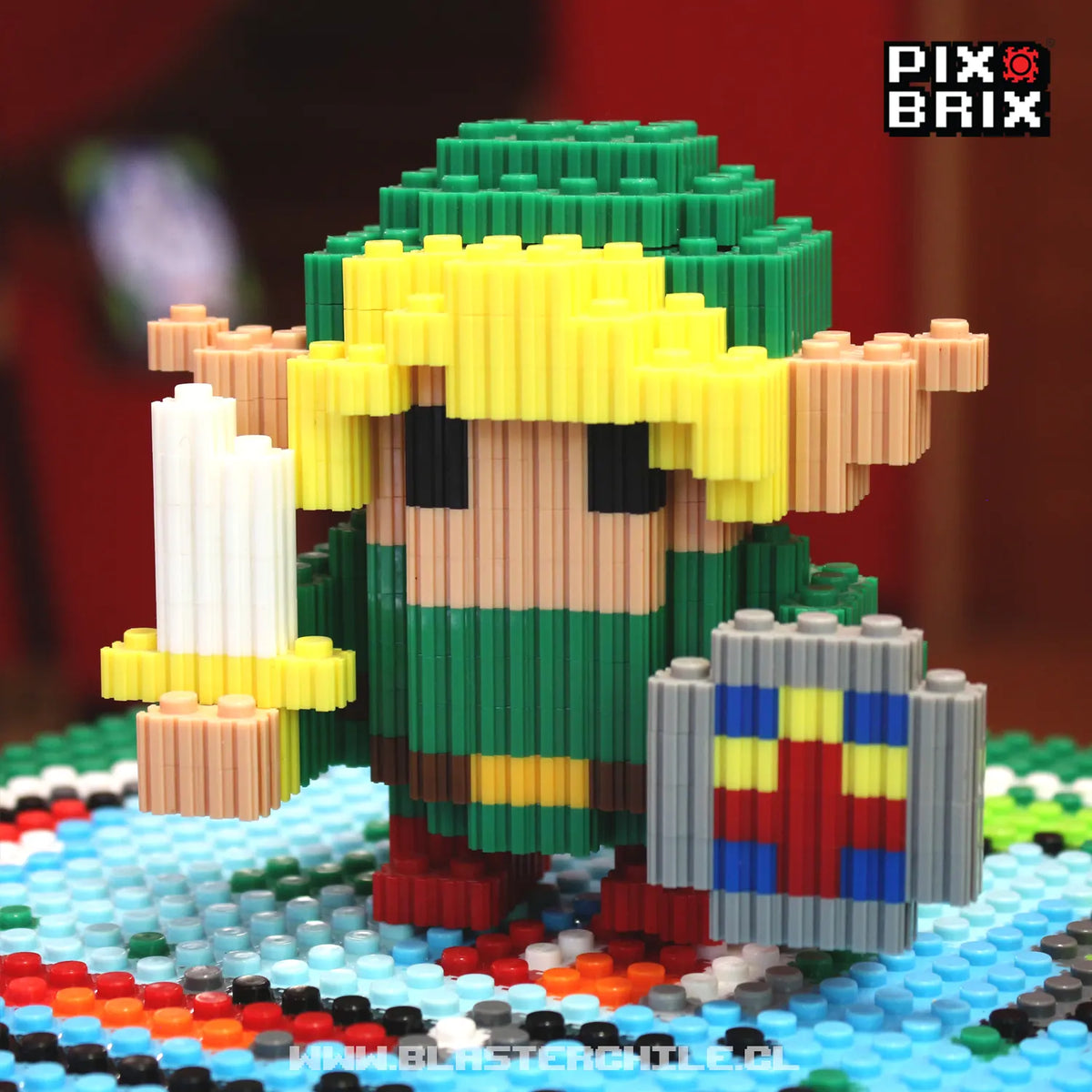 Link GBA Armable 3D - The Legend of Zelda - Pix Brix – BlasterChile