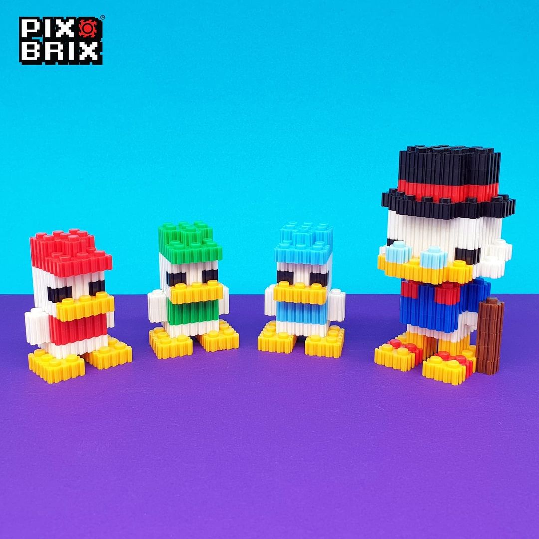 Familia Mc Pato Armable 3D - Pix Brix – BlasterChile
