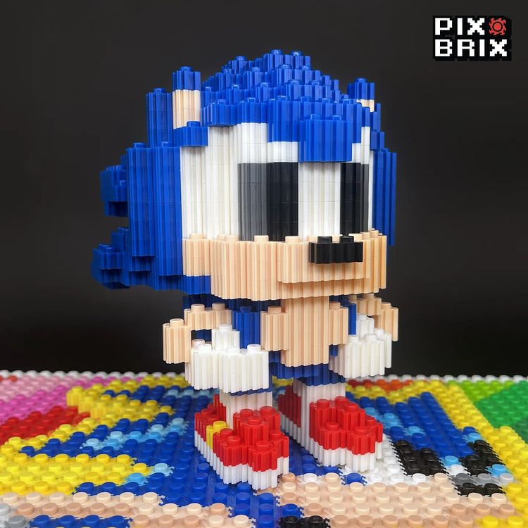 Sonic Armable 3D - Pix Brix – BlasterChile