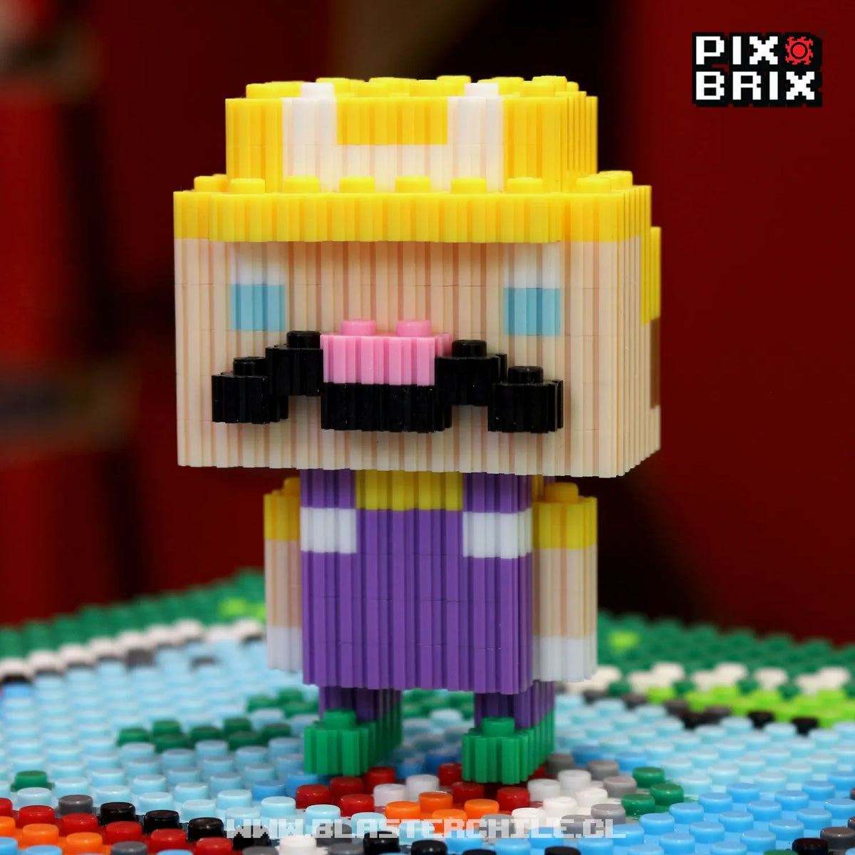 Wario Armable 3D - Mario Bros - Pix Brix – BlasterChile