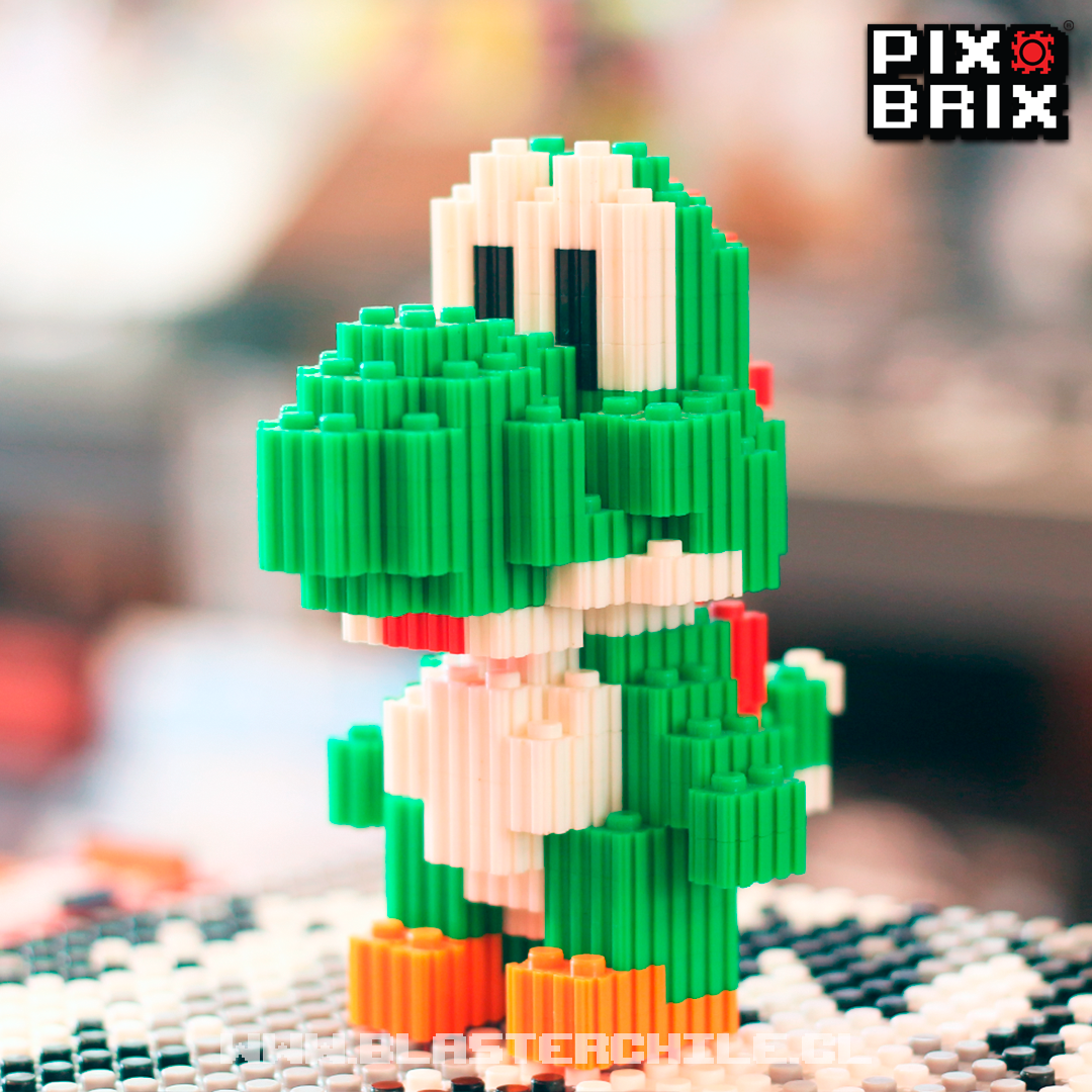 Yoshi Armable 3D - Mario Bros - Pix Brix – BlasterChile